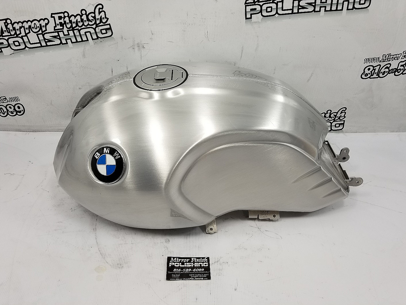 Polished Metal Tank