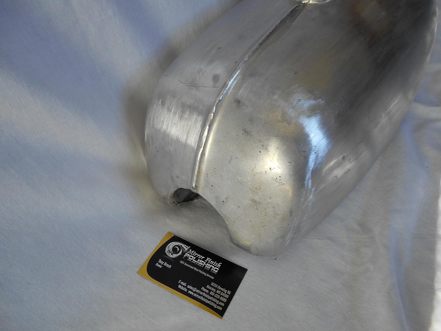 Polished Metal Tank